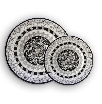 Premium Quality Melamine Plates In Different Shapes1